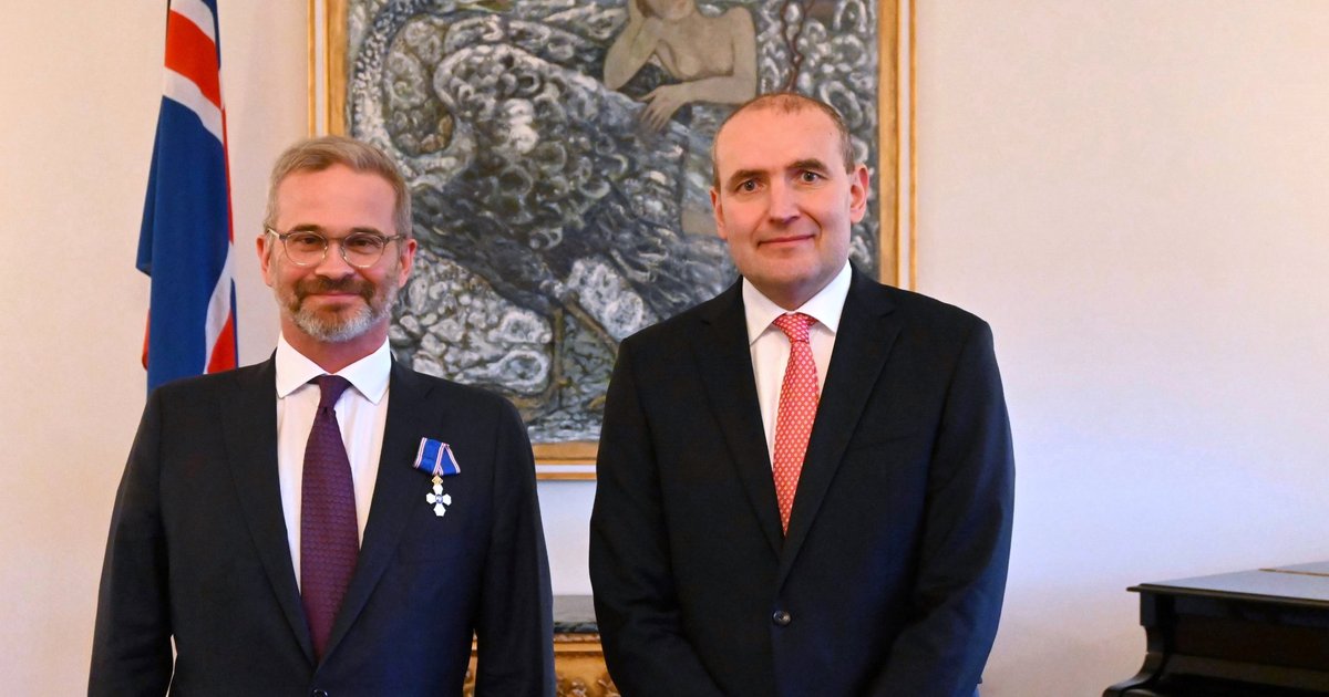 Tim Ward heiðraður fyrir málflutning í Icesave